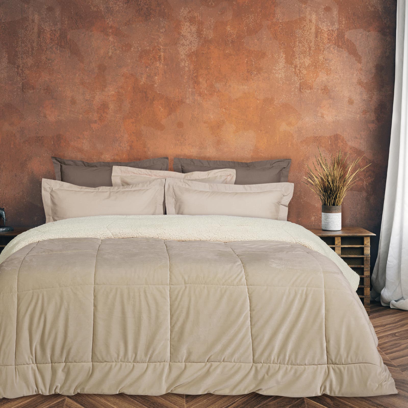 DAS HOME ΚΟΥΒΕΡΤΟΠΑΠΛΩΜΑ SHERPA ΜΟΝΟ 1171 ΣΠΑΓΓΙ - liveyourhome.gr