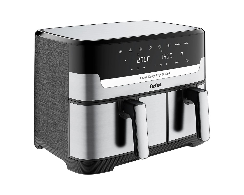 TEFAL Dual Easy Fry & Grill Φριτέζα αέρος & γκριλ με δι - liveyourhome.gr